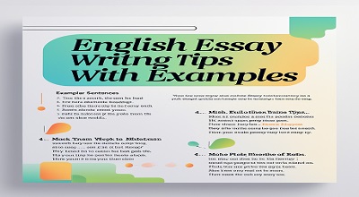 English Essay Writing Tips with Examples – Latest