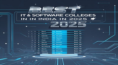 Best IT & Software Colleges in India in 2025 – Latest Rankings