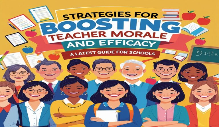 Strategies for Boosting Teacher Morale and Efficacy: A Latest Guide for ...
