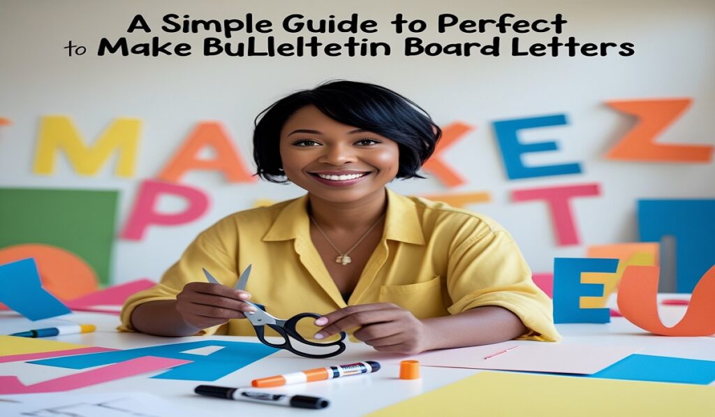 The Easiest Way to Make Bulletin Board Letters: A Simple Guide to ...