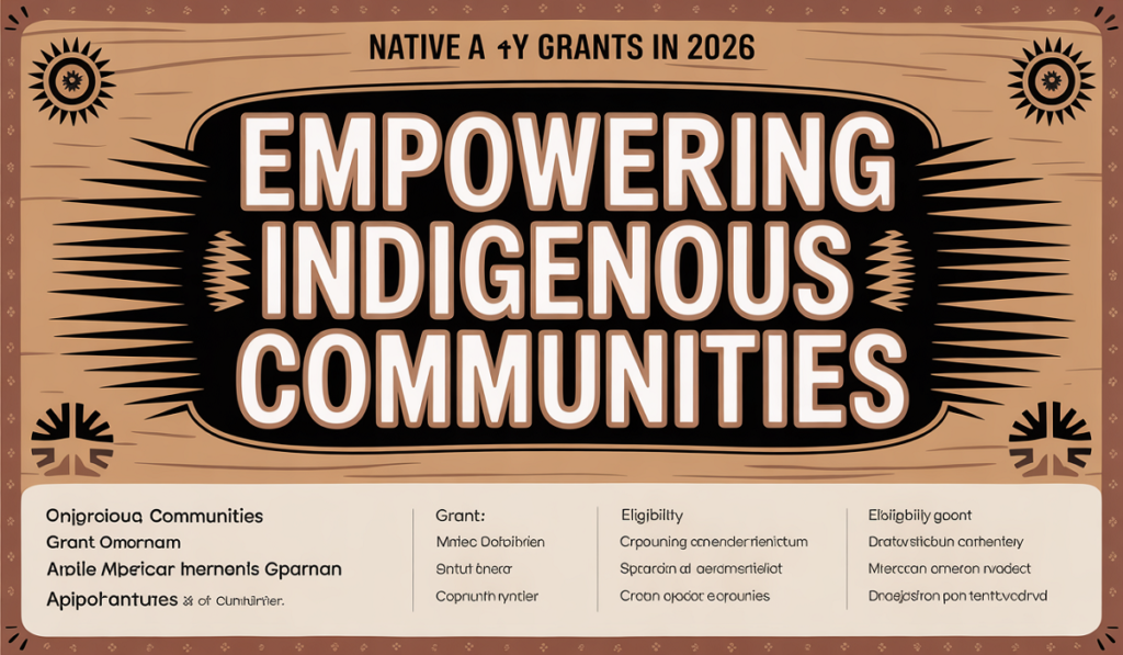 Native American Grants in 2026: Your Comprehensive Guide to Funding ...